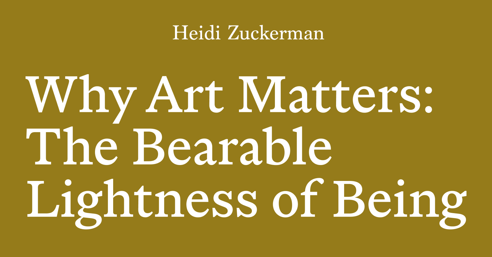 Art Matters Quotes